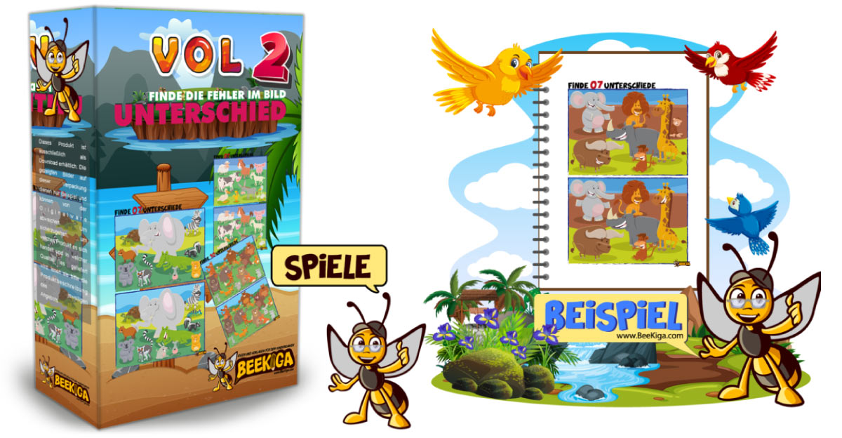 Unterschied VOL 2 - BeeKiga