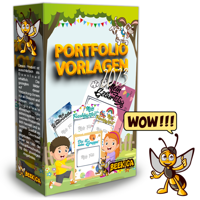 Portfolio Vorlagen 2023 - BeeKiga